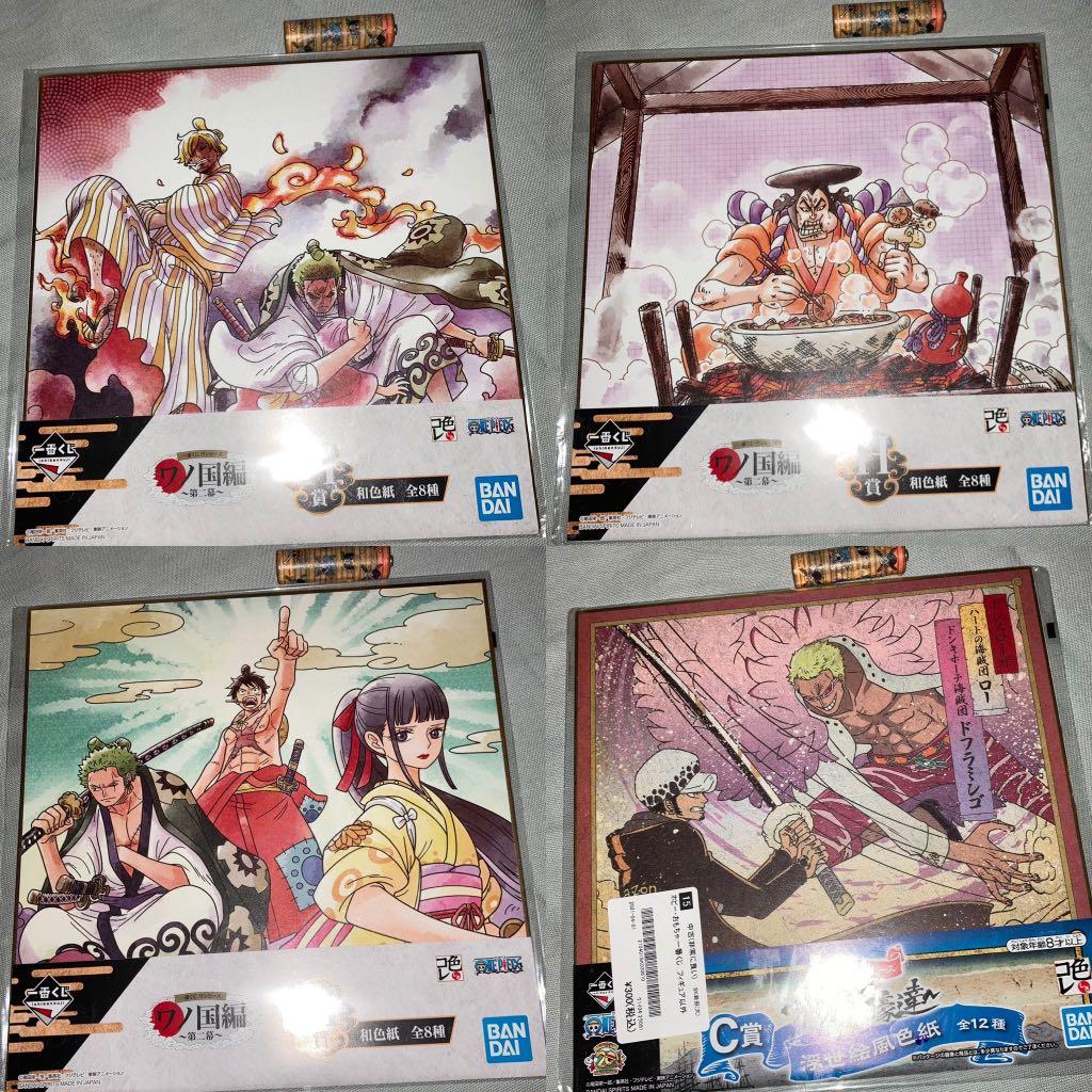 One Piece Shikishi/Cardboard Display, Hobbies & Toys, Toys & Games on ...