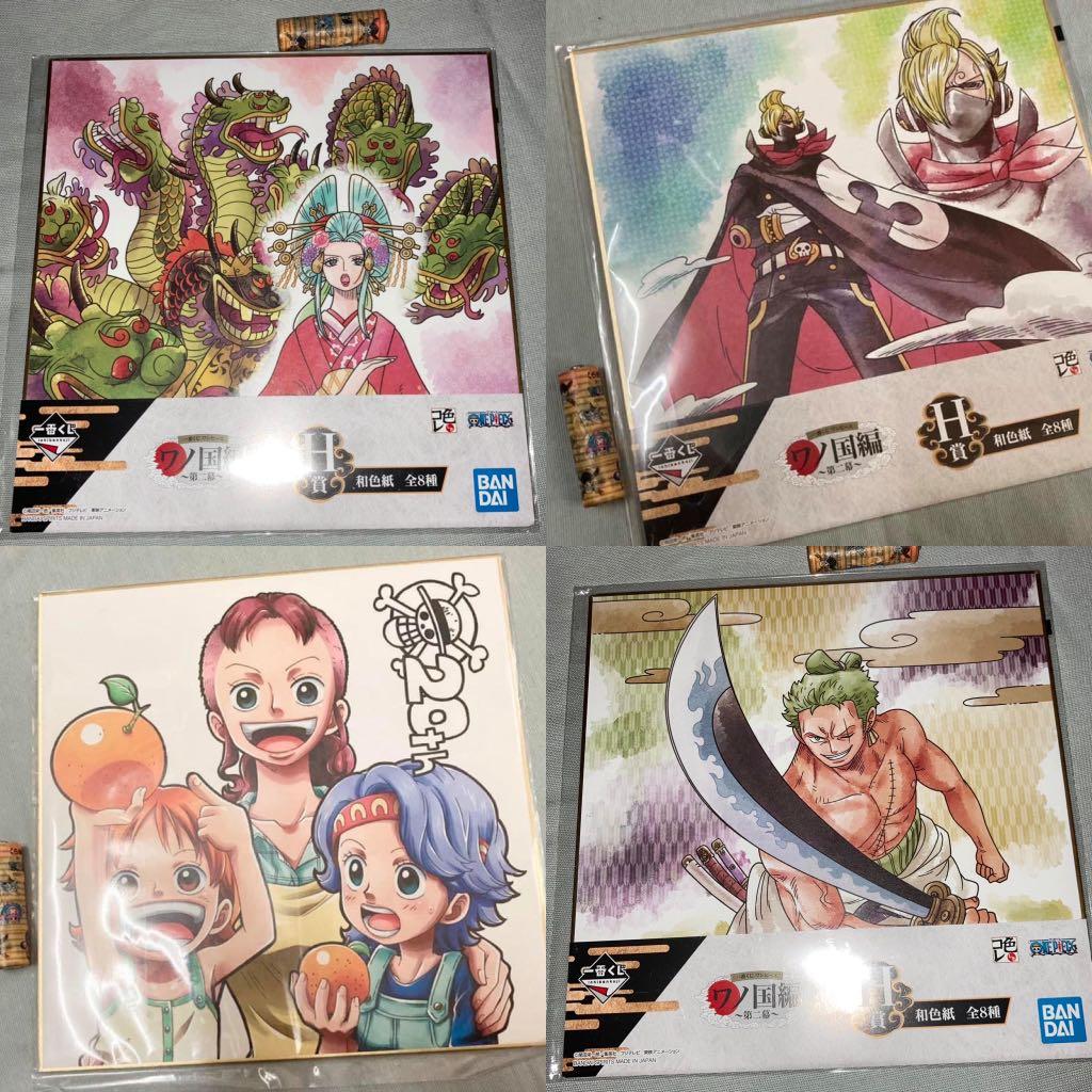 One Piece Shikishi/Cardboard Display, Hobbies & Toys, Toys & Games on ...