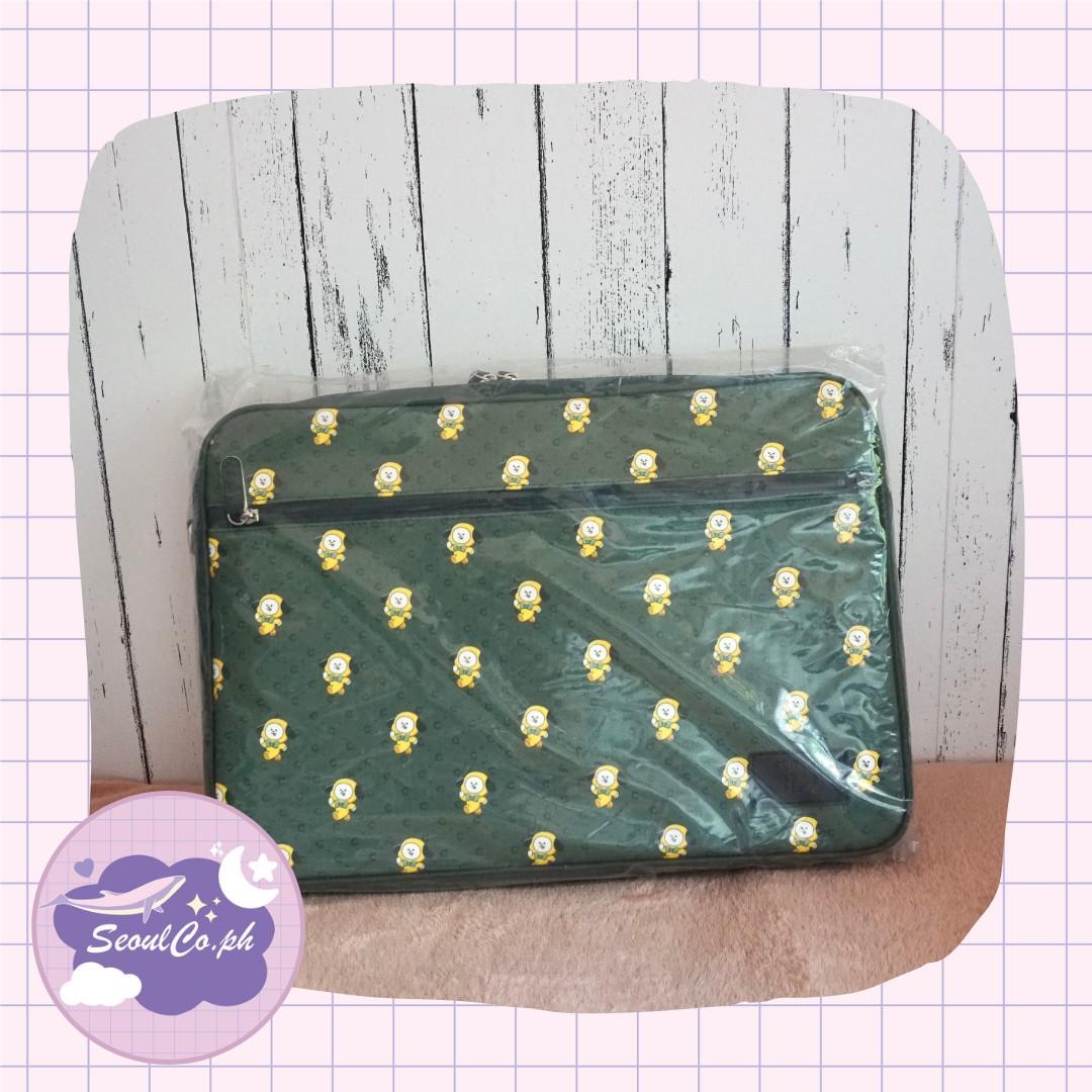 ON-HAND Official BT21 Easy Carry Laptop Pouch Vintage LARGE, Computers ...