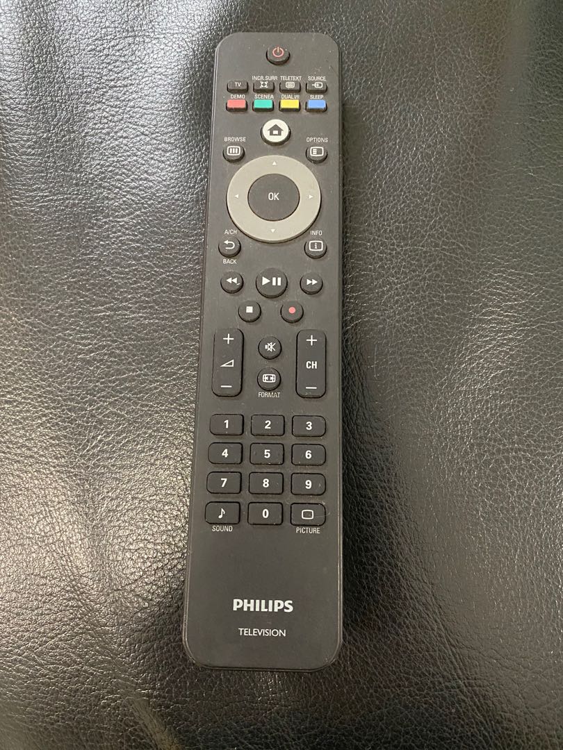 Philips LCD TV Remote Control, TV & Home Appliances, TV & Entertainment ...