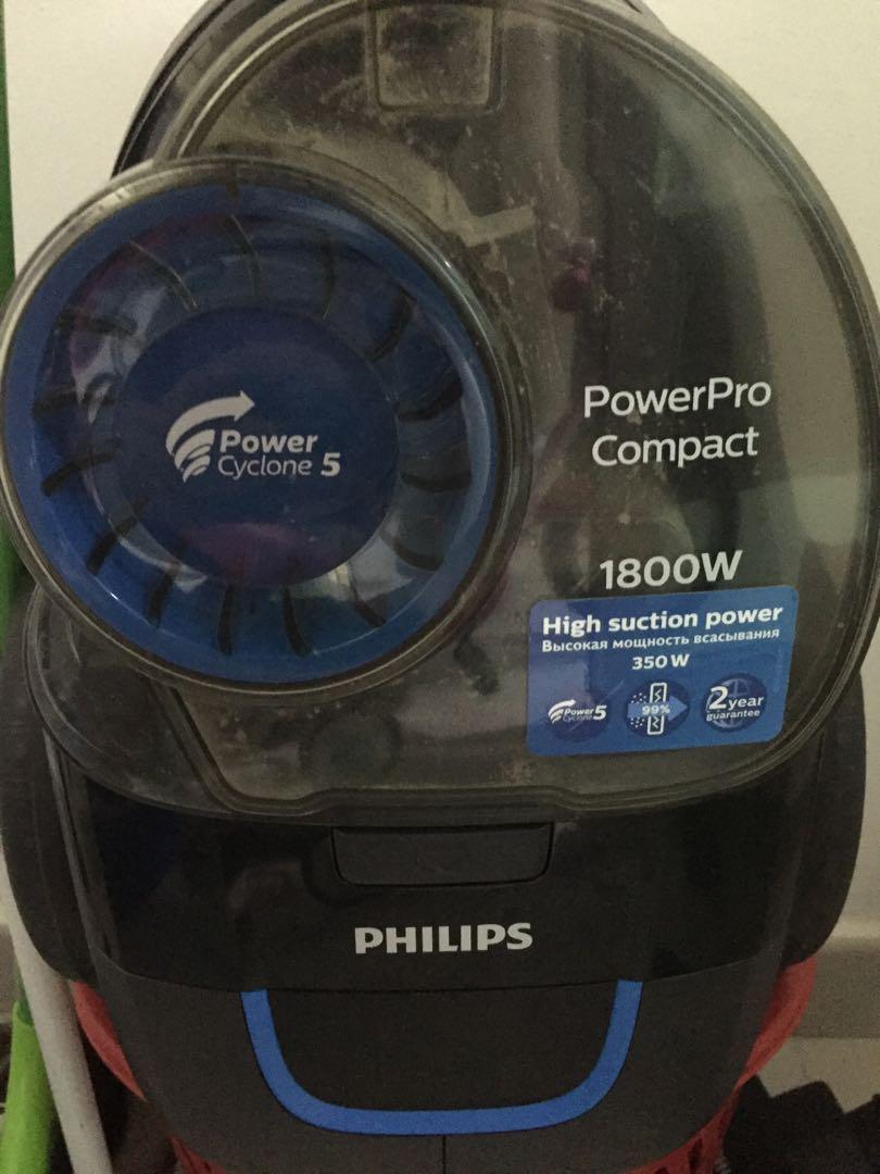 Philips Vacuum Cleaner bagless, TV & Home Appliances, Vacuum Cleaner ...