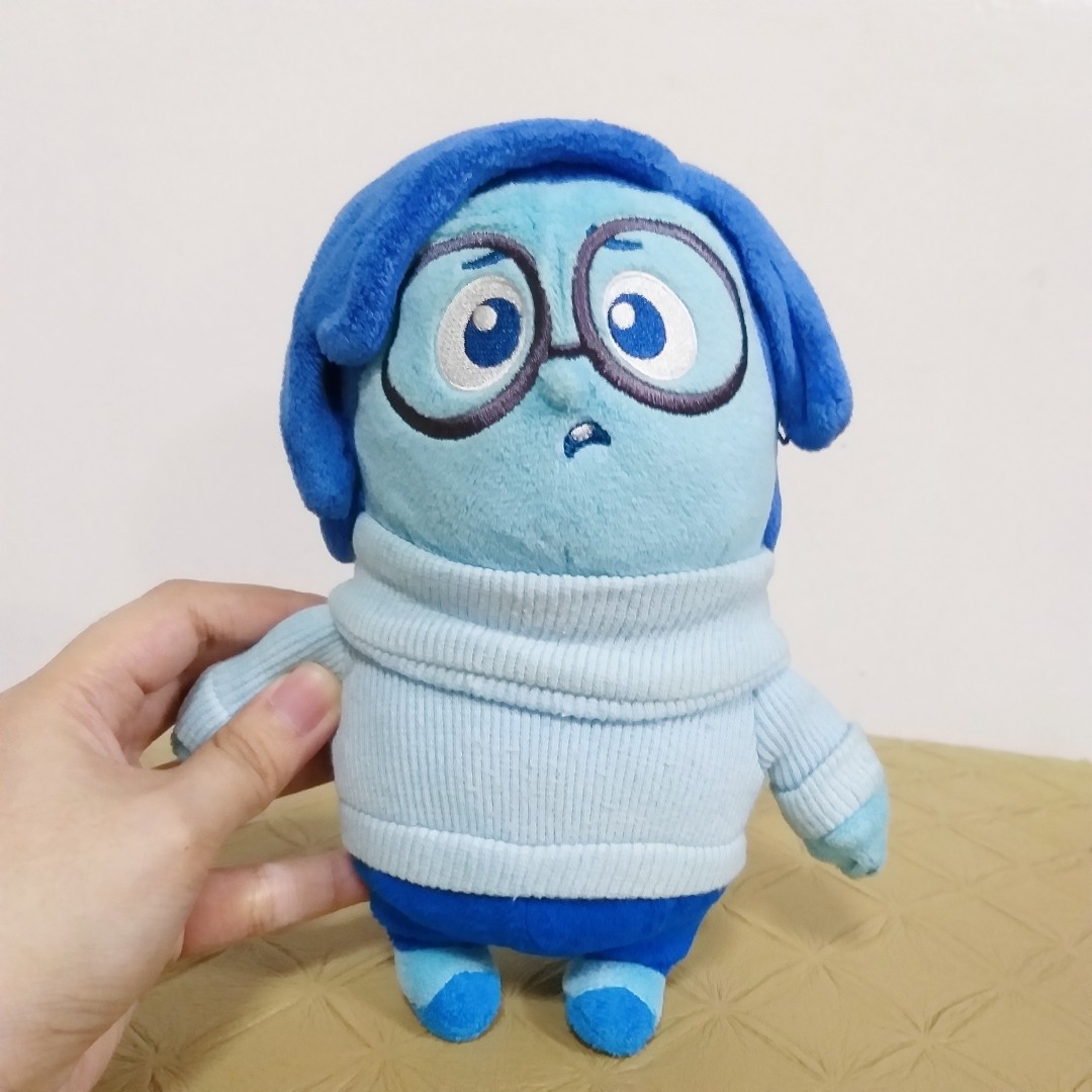 Pixar Inside Out Sadness Stuffed Plush Toy, Hobbies & Toys, Toys ...