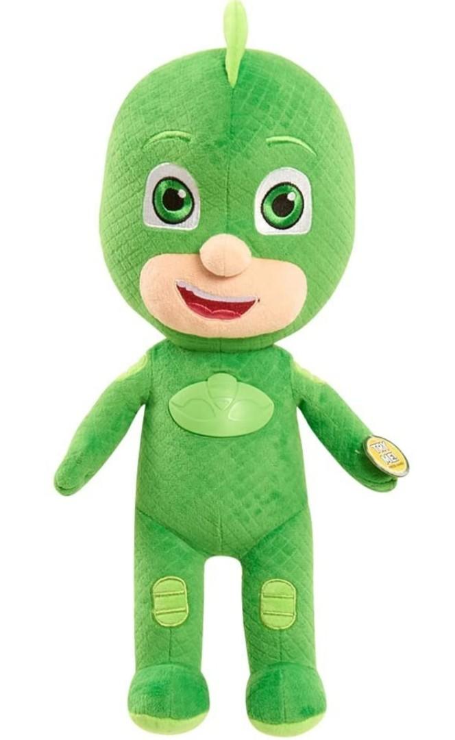Pj mask GECKO HERO talking plush toy original, Hobbies & Toys, Toys ...