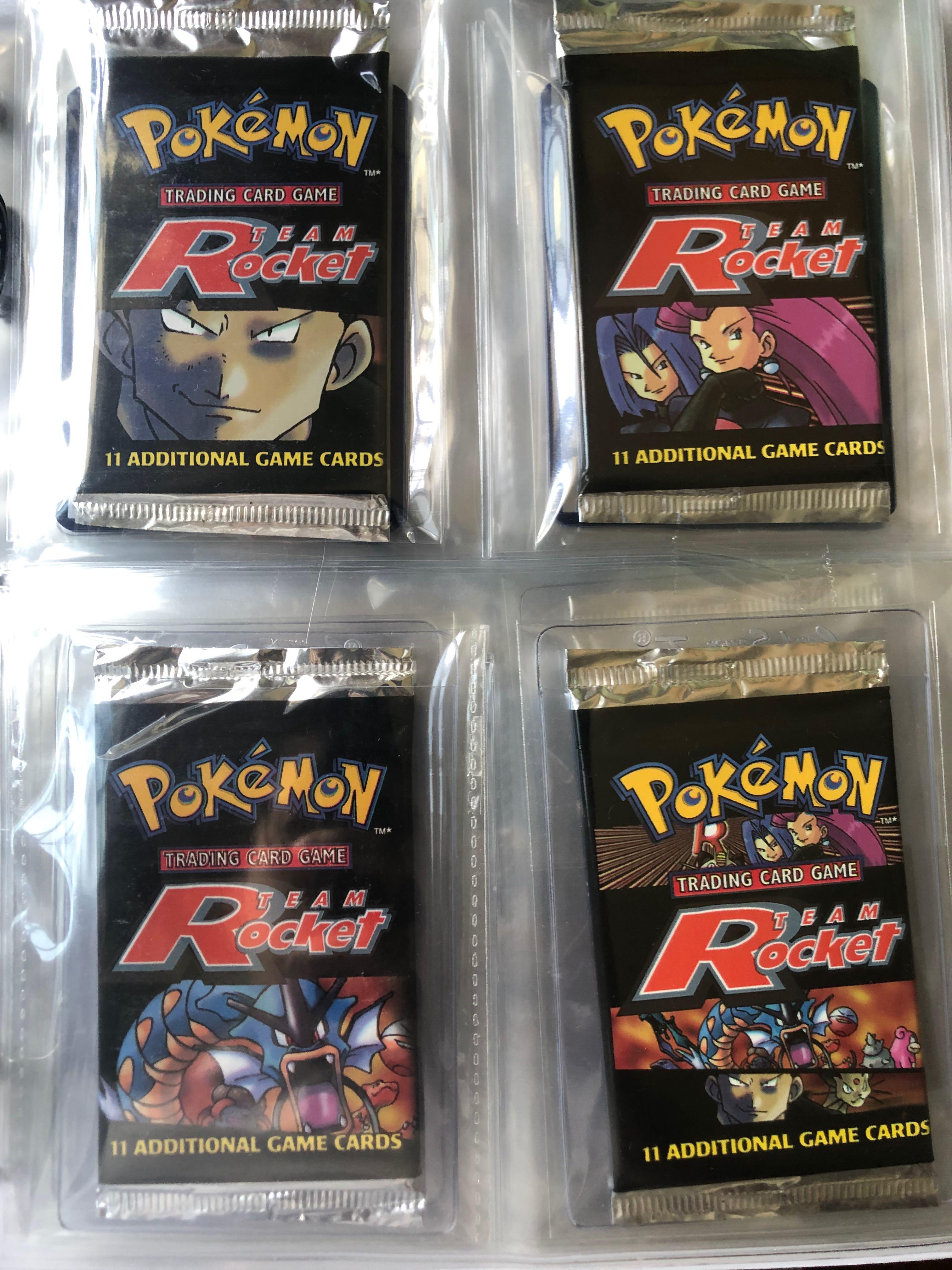 pokemon team rocket booster pack, Hobbies & Toys, Toys & Games on Carousell