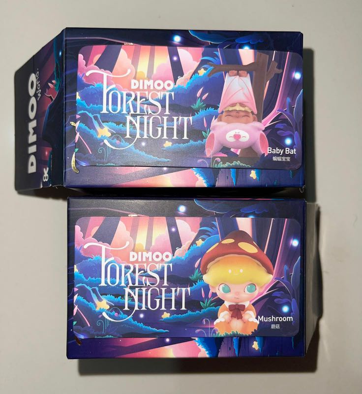 Popmart Dimoo Forest Night Series, Hobbies & Toys, Toys & Games on ...