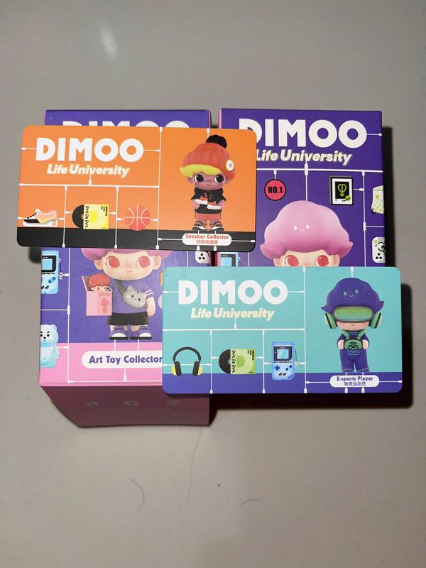 Popmart Dimoo Life University Series, Hobbies & Toys, Toys & Games on ...