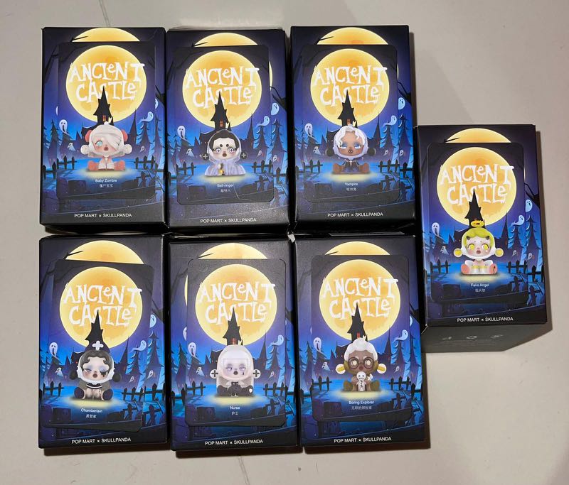 Popmart Skullpanda Ancient Castle Series, Hobbies & Toys, Toys & Games ...