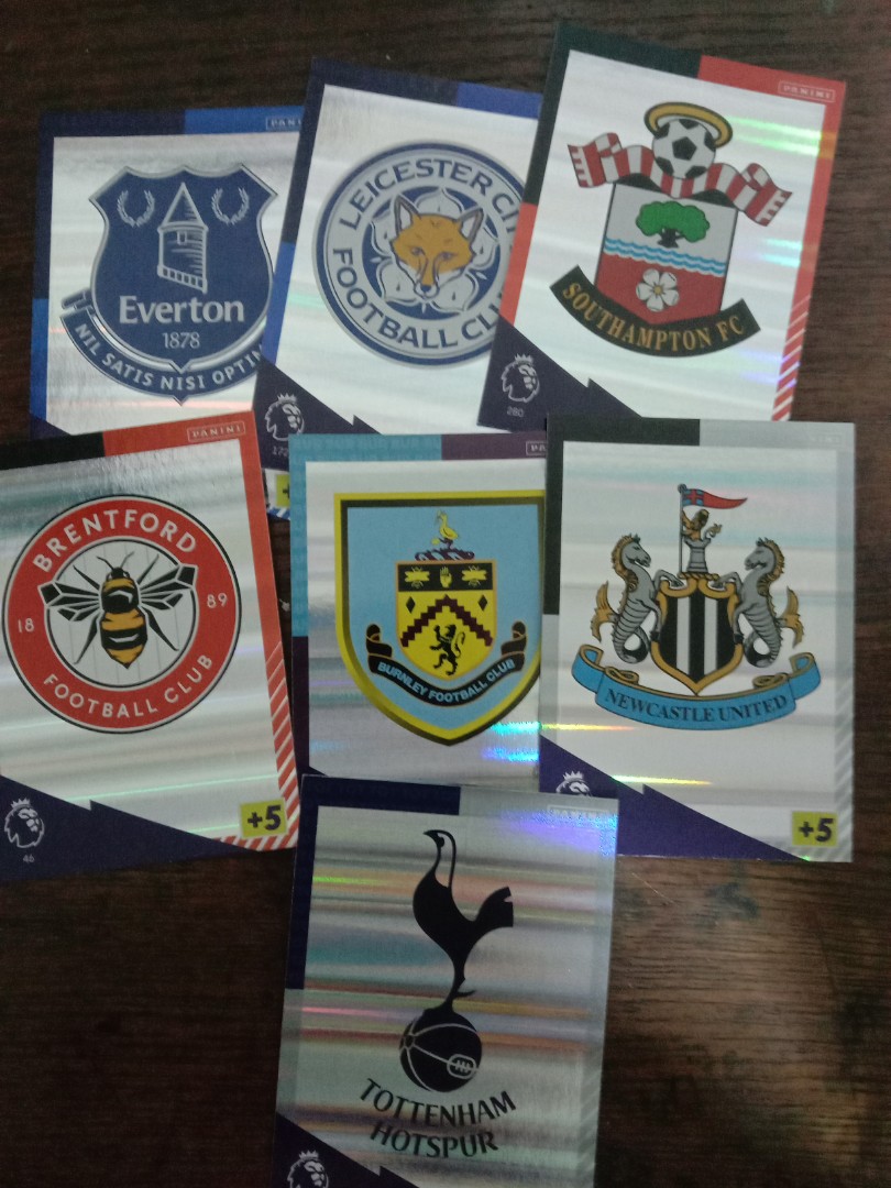 Premier league badges, Hobbies & Toys, Toys & Games on Carousell