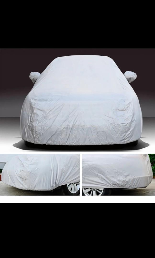 Premium Extra Large car cover with Mirror pockets and bottom clips ...
