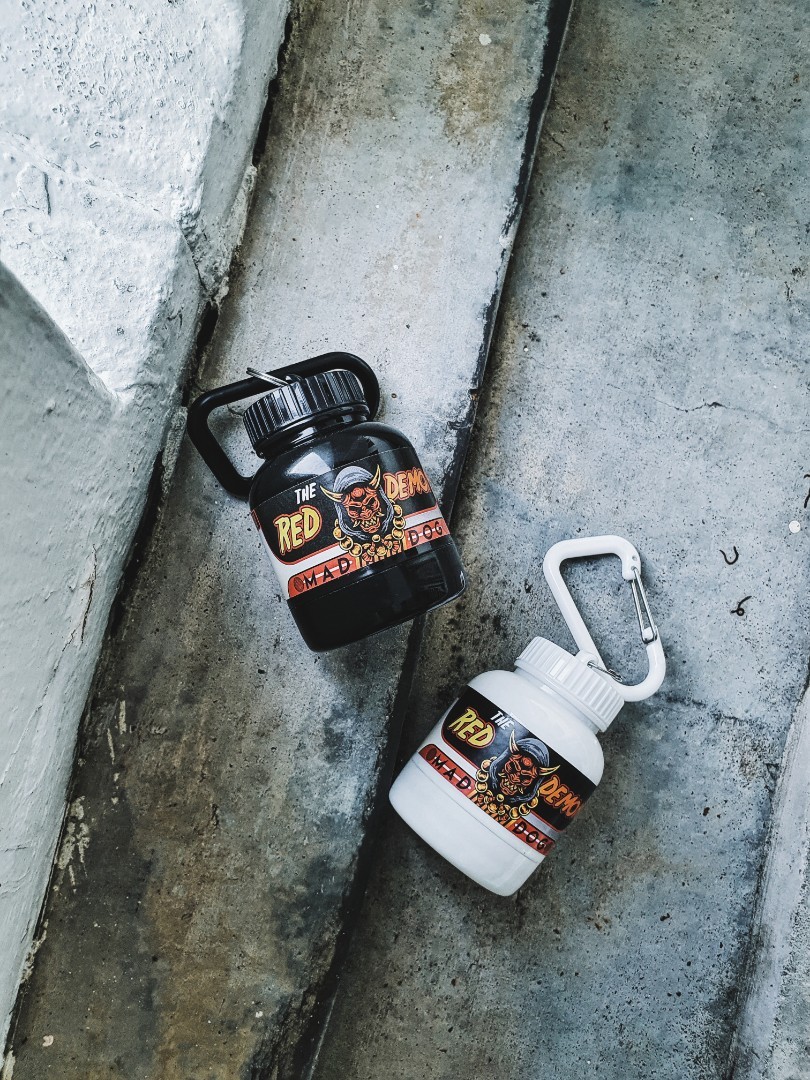 Protein powder Key chain container Whey, Food & Drinks, Other Food ...