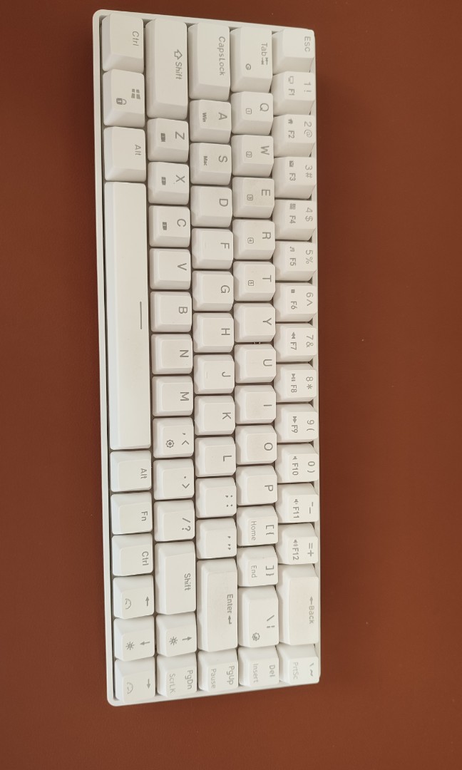 RK68 RGB with Acrylic Case and Stand, Computers & Tech, Parts ...