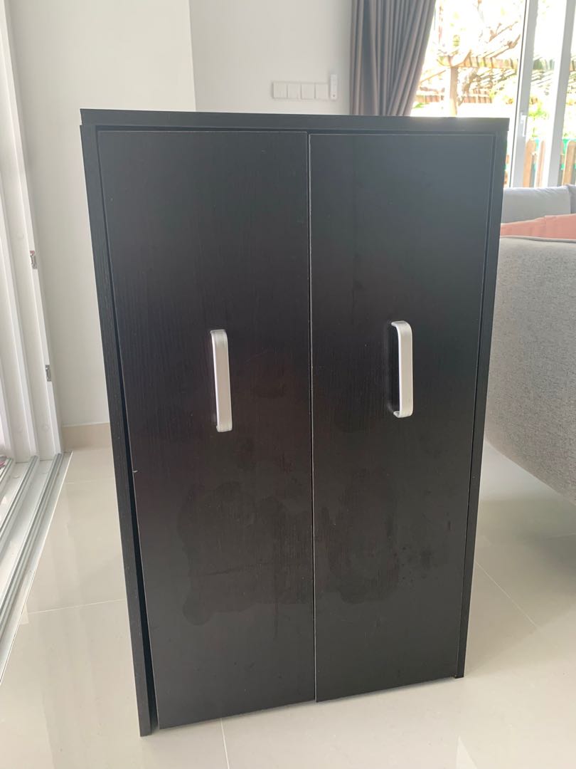 Rolling cupboard with shelves (with wheels) bookshelves, Furniture ...