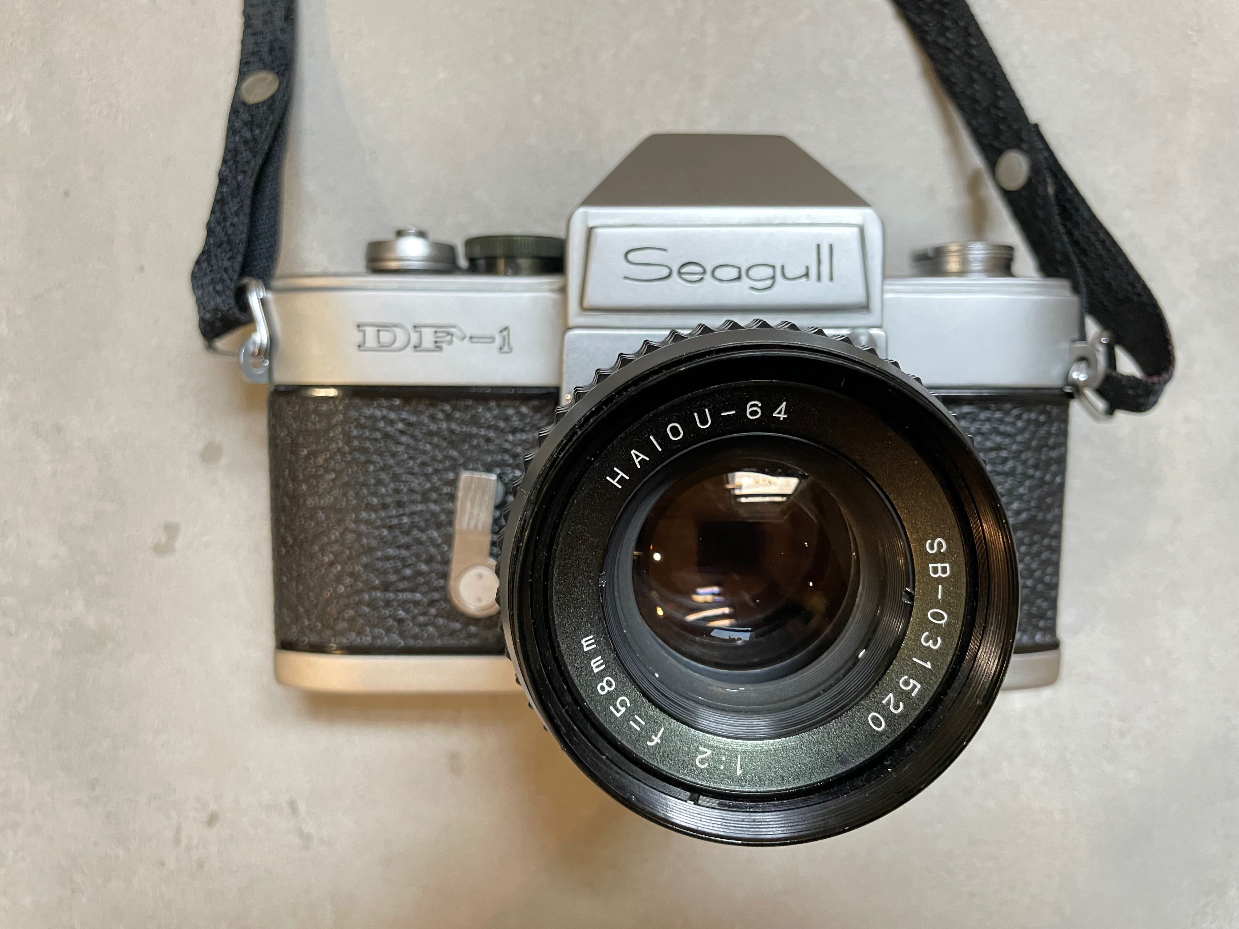 海鷗Seagull DF - 1 Body Haiou - 64 58 mm F 2, 攝影器材, 相機 - Carousell