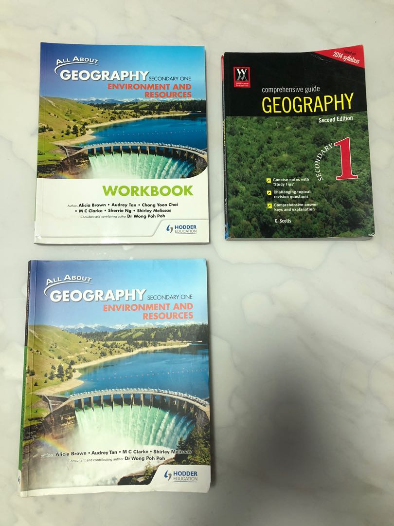 Sec 1 - Geog text book + guide book, Hobbies & Toys, Books & Magazines ...