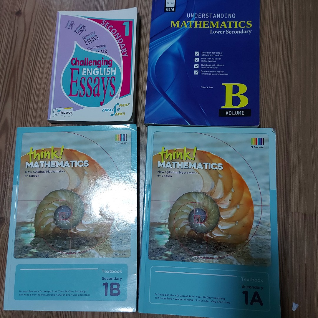 Sec 1 Maths textbooks, assessment and essay compo guide, Hobbies & Toys ...