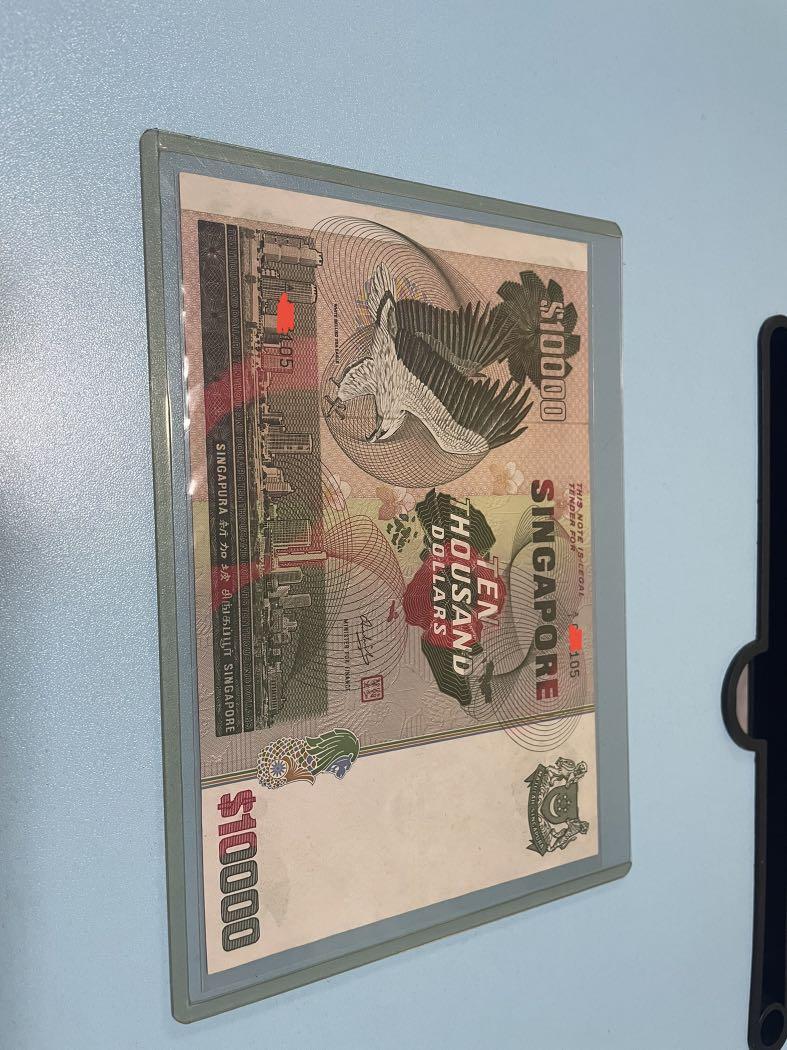 Singapore Bird series $10,000 note, Hobbies & Toys, Memorabilia ...