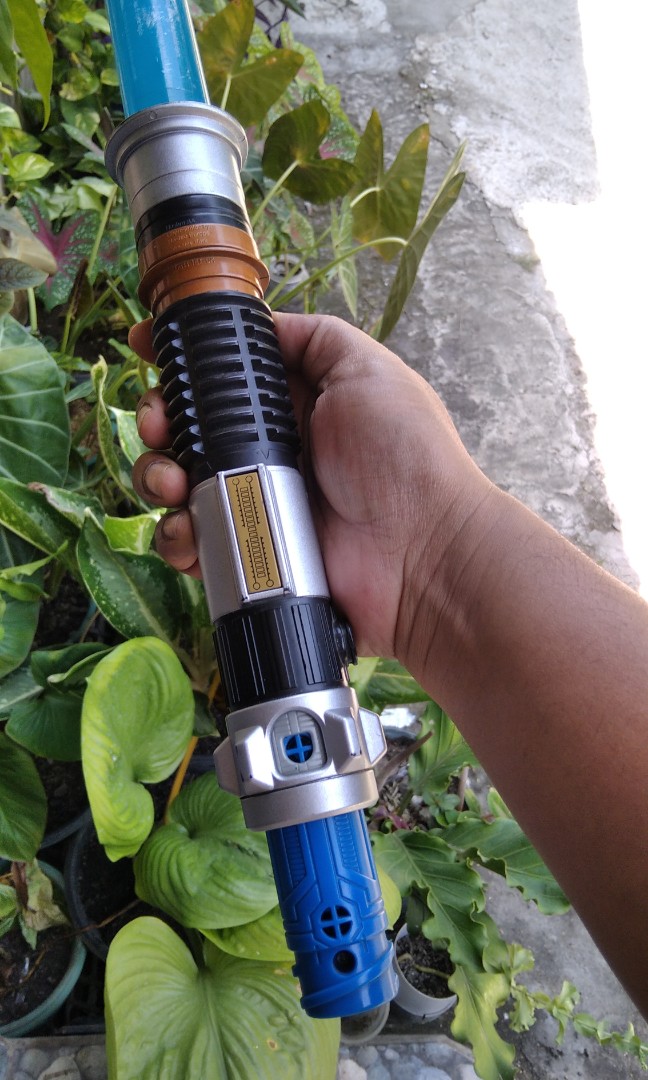 Star wars light siber obi-wan kenobi, Toys & Collectibles, Mainan di ...