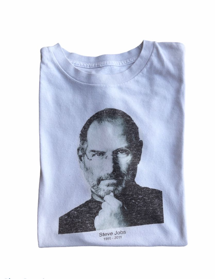 Steve Jobs Apple Macintosh vintage, Men's Fashion, Tops & Sets, Tshirts ...