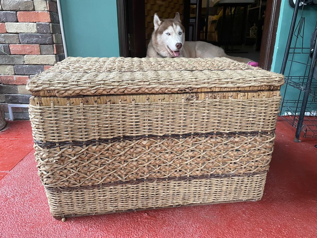 Native buri storage chest box organizer, Furniture & Home Living, Home ...