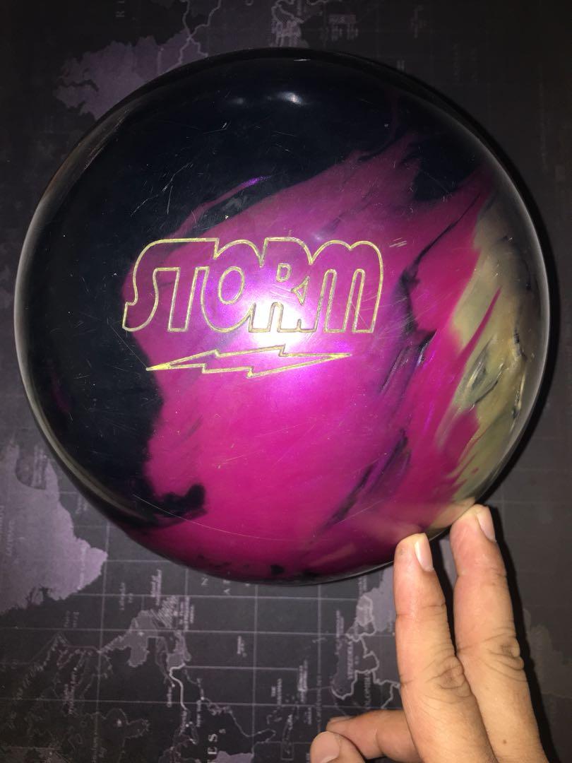 Storm Crux 12.20lbs after drilling RH, Sports Equipment, Sports & Games ...