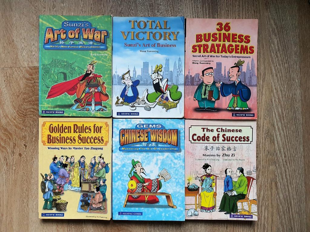 Sun Tzu Sunzi ART of WAR, Total Victory, 36 Business Stratagems, Golden ...