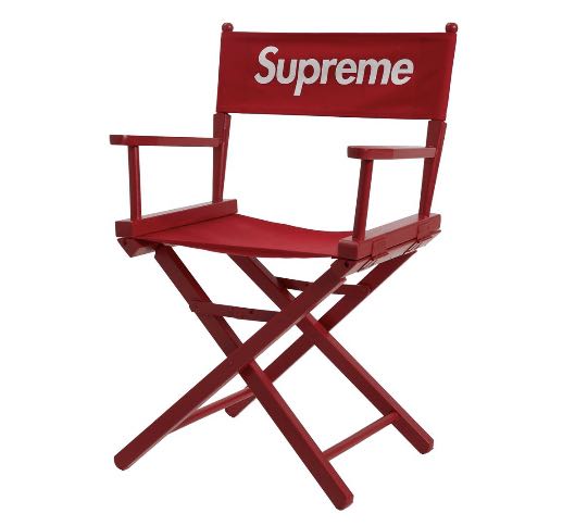 Supreme Director’s Chair Red, Furniture & Home Living, Furniture ...