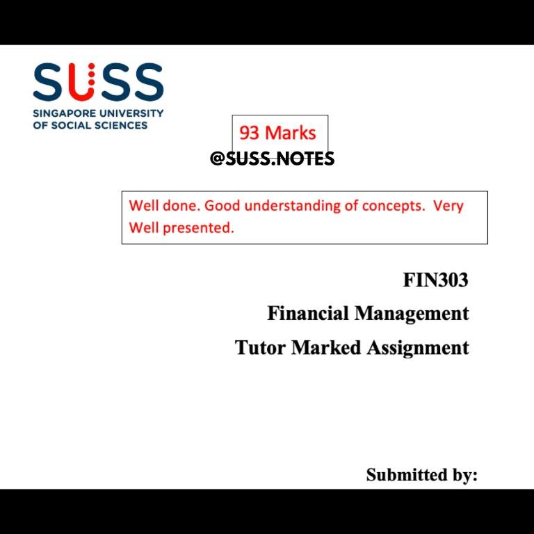 SUSS SBIZ A+ Exam Study Notes / PYP Solutions / PCQ QUIZ / GBA / TMA ...
