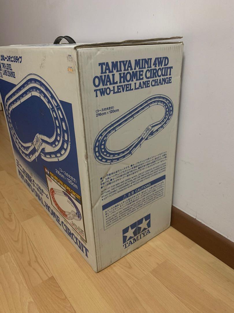 Tamiya Mini 4wd Oval Home Circuit Two-Level Lane Change, Hobbies & Toys ...