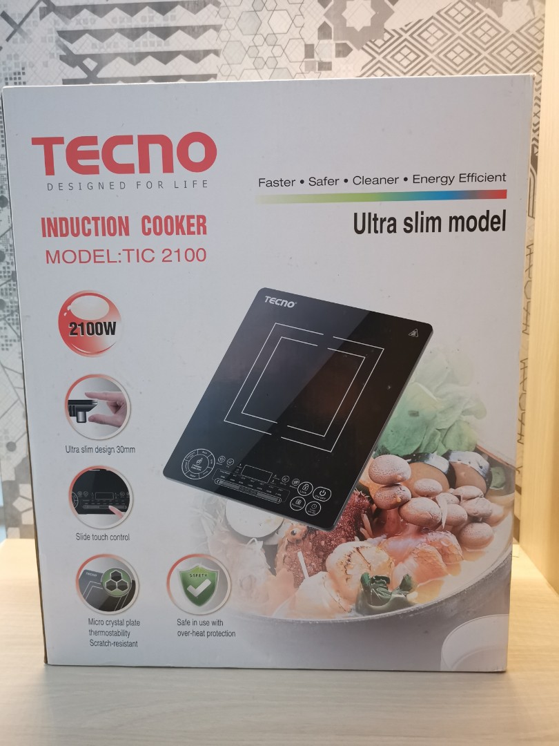 TECNO INDUCTION COOKER - TIC 2100, TV & Home Appliances, Kitchen ...
