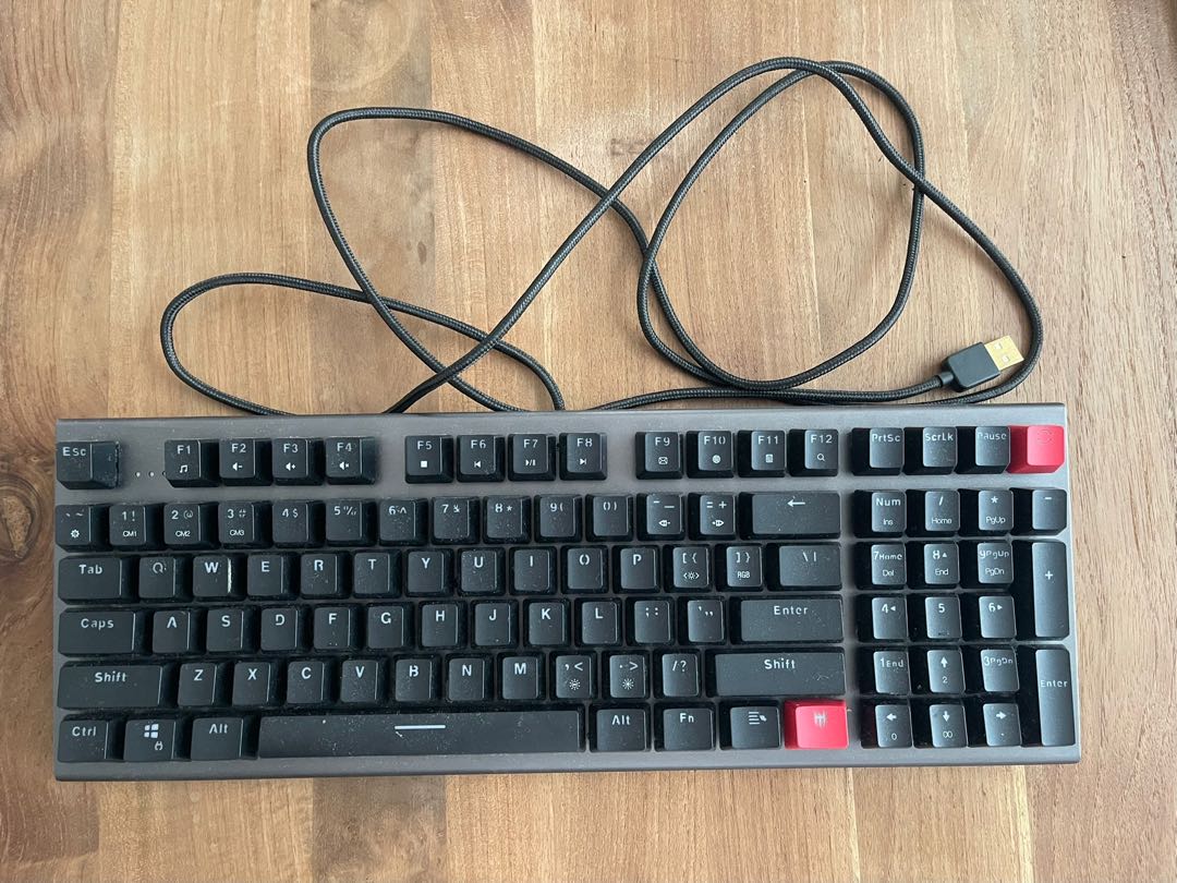 Tecware Phantom 96 backlit mechanical keyboard, Computers & Tech, Parts ...