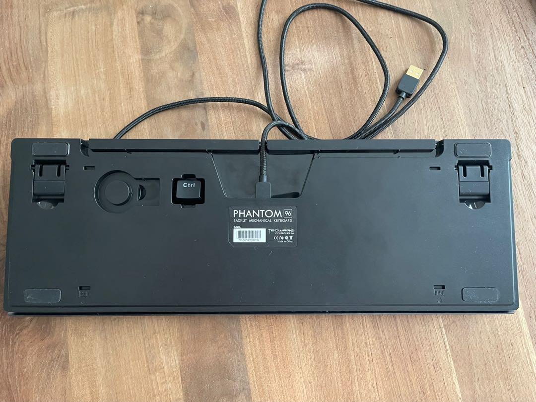 Tecware Phantom 96 backlit mechanical keyboard, Computers & Tech, Parts ...