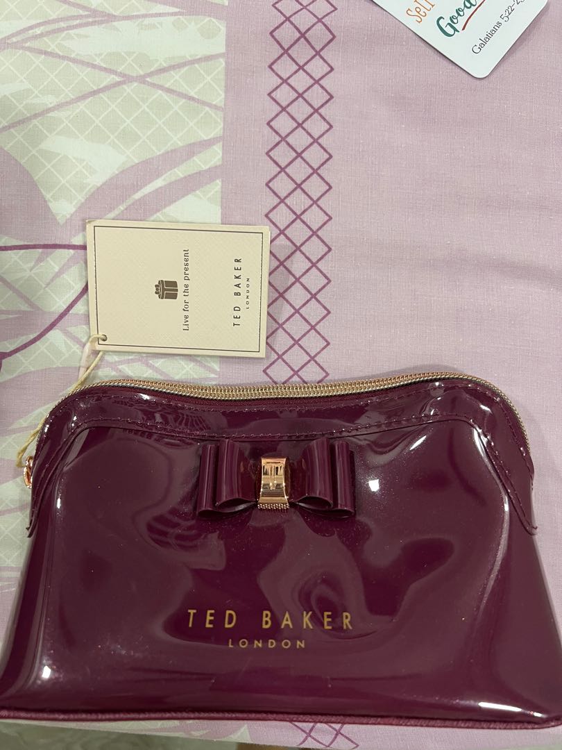 Ted Baker Pouch, Women's Fashion, Bags & Wallets, Purses & Pouches on ...
