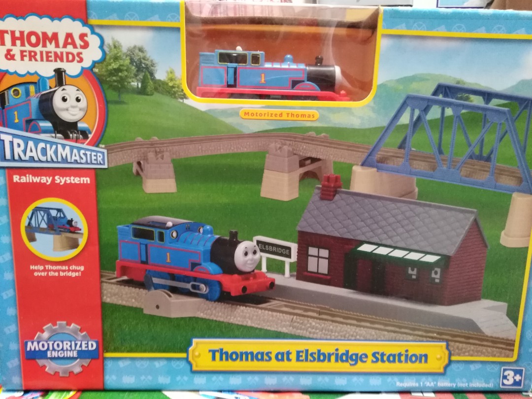 Thomas and Friend Set Thomas at Elsbridge Station, 興趣及遊戲, 玩具 & 遊戲類 ...