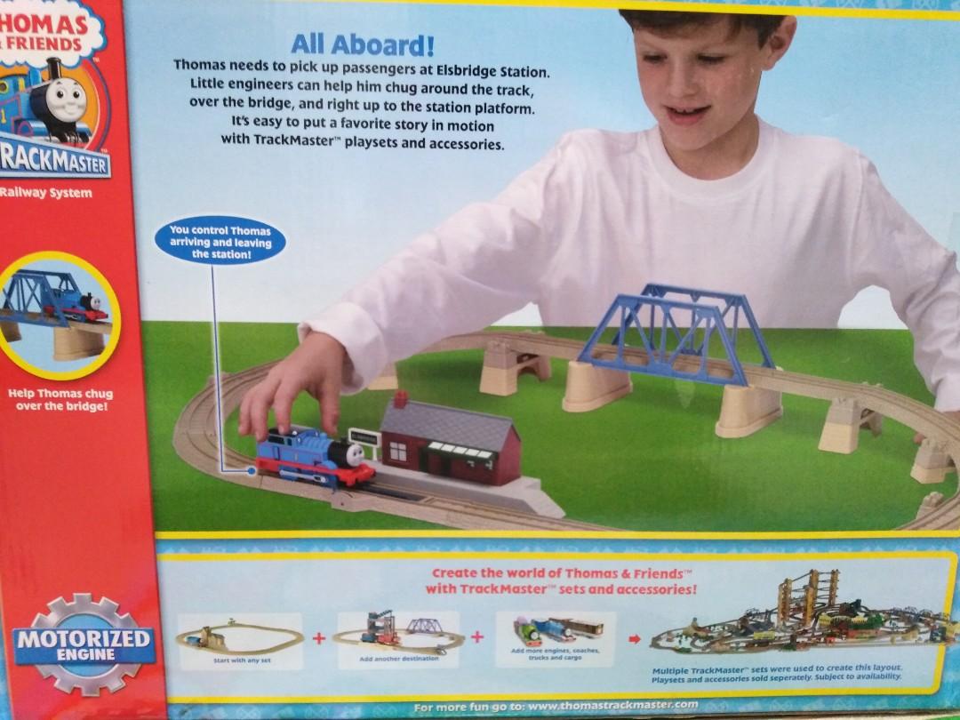 Thomas and Friend Set Thomas at Elsbridge Station, 興趣及遊戲, 玩具 & 遊戲類 ...