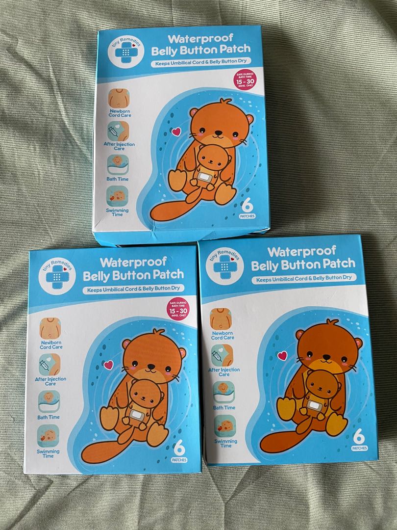 Tiny Buds Waterproof Belly Button Protection Patches, Babies & Kids, Bathing & Changing, Baby ...