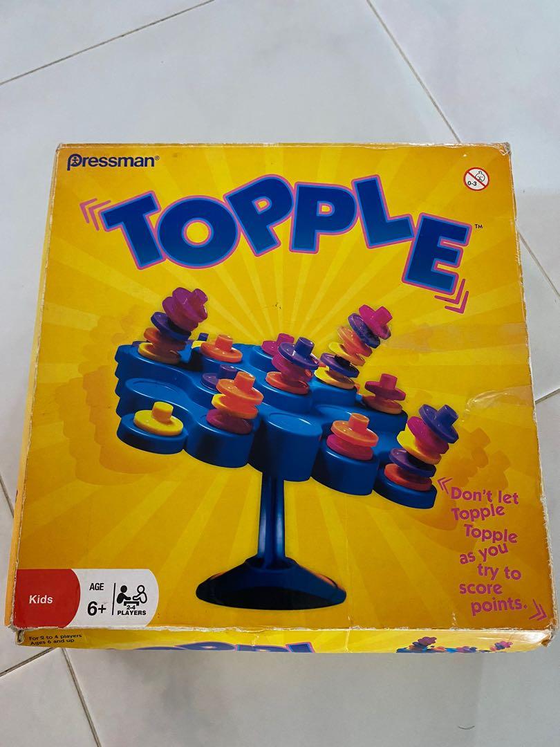 Topple game, Hobbies & Toys, Toys & Games on Carousell