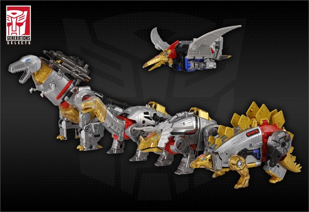Transformers G1, Volcanicus, Generations Selects (Grimlock, Slug, Swoop ...