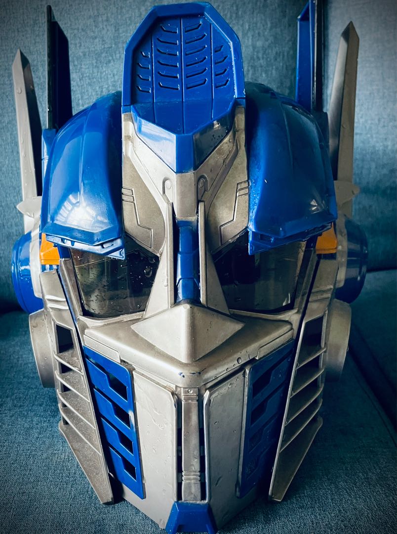 Transformers Helmet, Hobbies & Toys, Toys & Games on Carousell