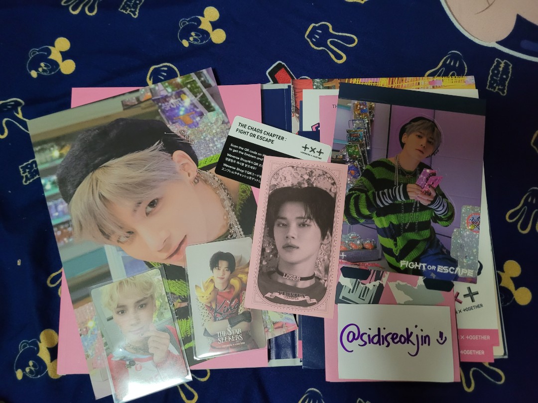 TXT FOE Escape ver Album (Complete), Hobbies & Toys, Memorabilia ...
