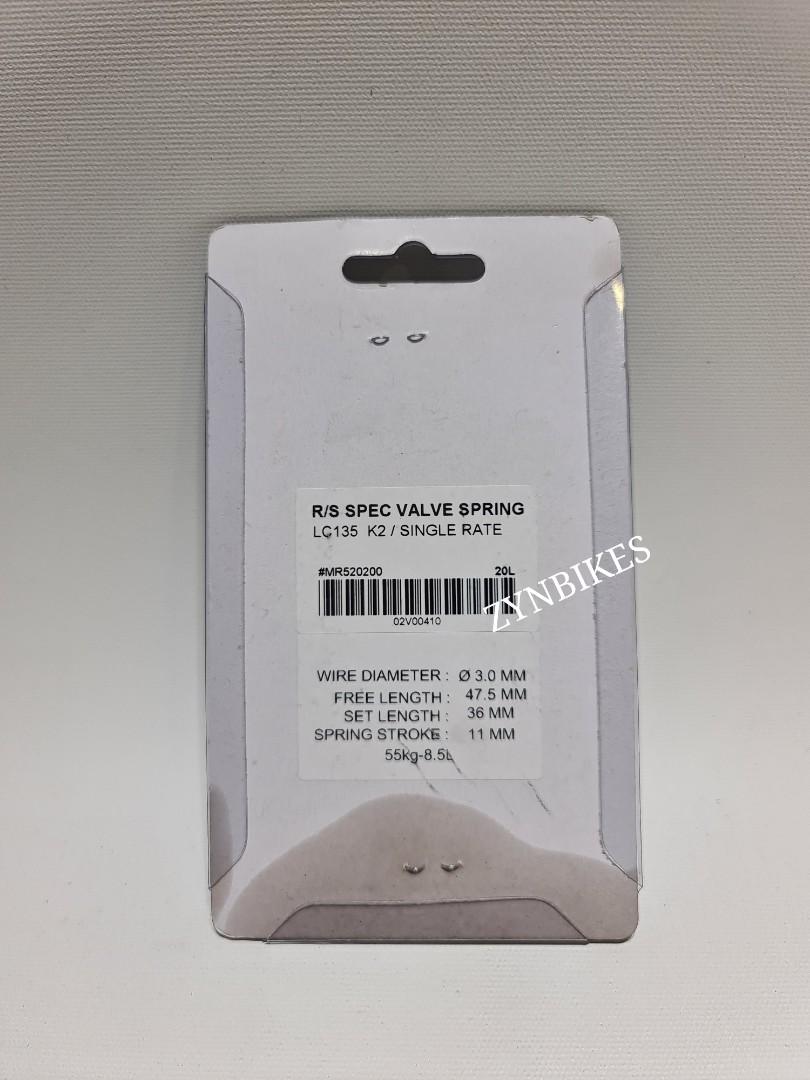 UMA RACING VALVE SPRING YAMAHA SPARK 135 LC135 JUPITER X1R, Motorcycles ...