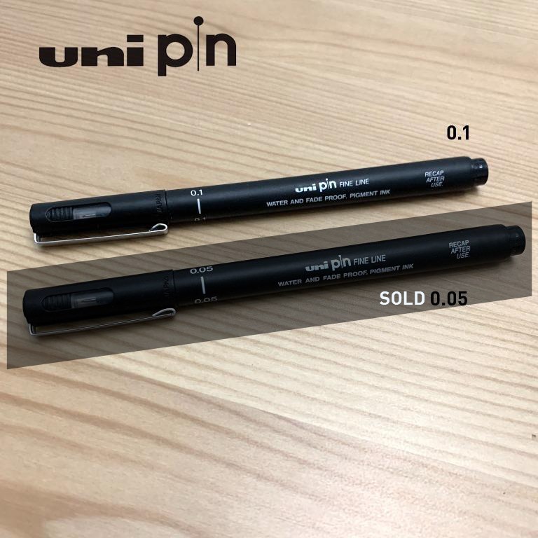 **Uni Pin Drawing Pen, Hobbies & Toys, Stationery & Craft, Craft ...