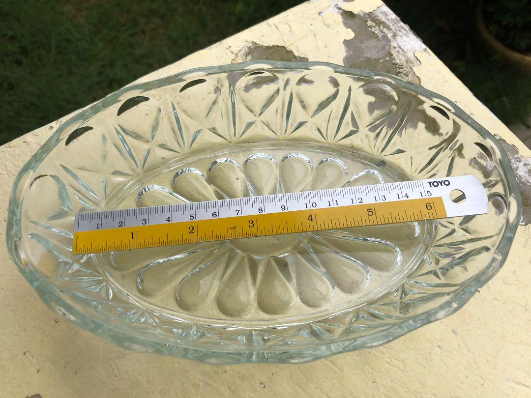 Vintage glass Dish bowls, Furniture & Home Living, Kitchenware ...