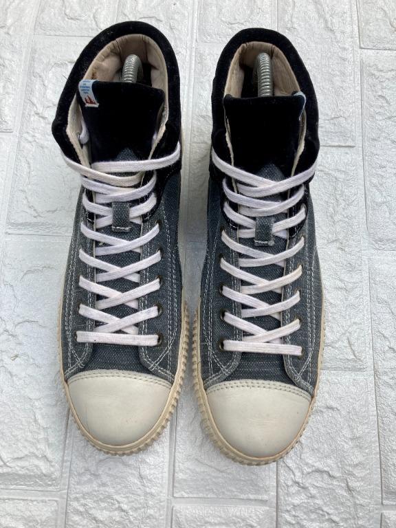 Visvim Gabo Hi Black/Denim, Men's Fashion, Footwear, Sneakers on Carousell