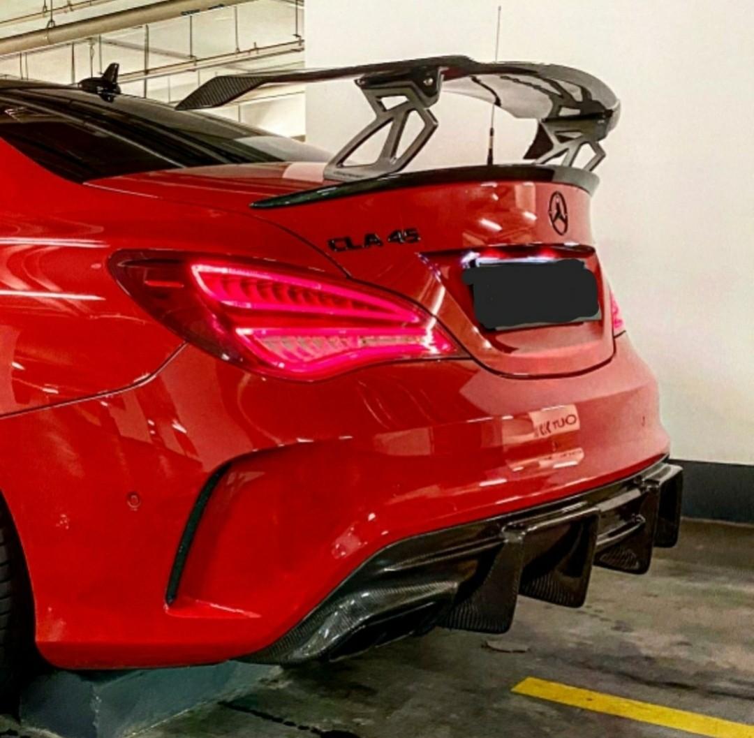 Vorsteiner Style Carbon Fiber Gt Wing For Mercedes Benz W204 W205 W206