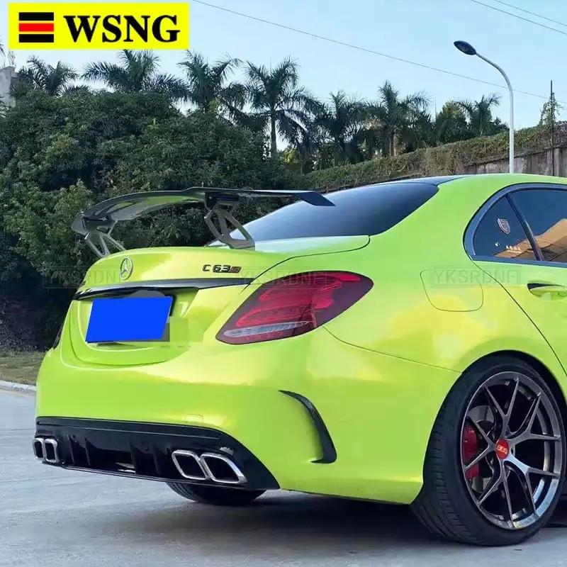 Vorsteiner Style Carbon Fiber Gt Wing For Mercedes Benz W204 W205 W206