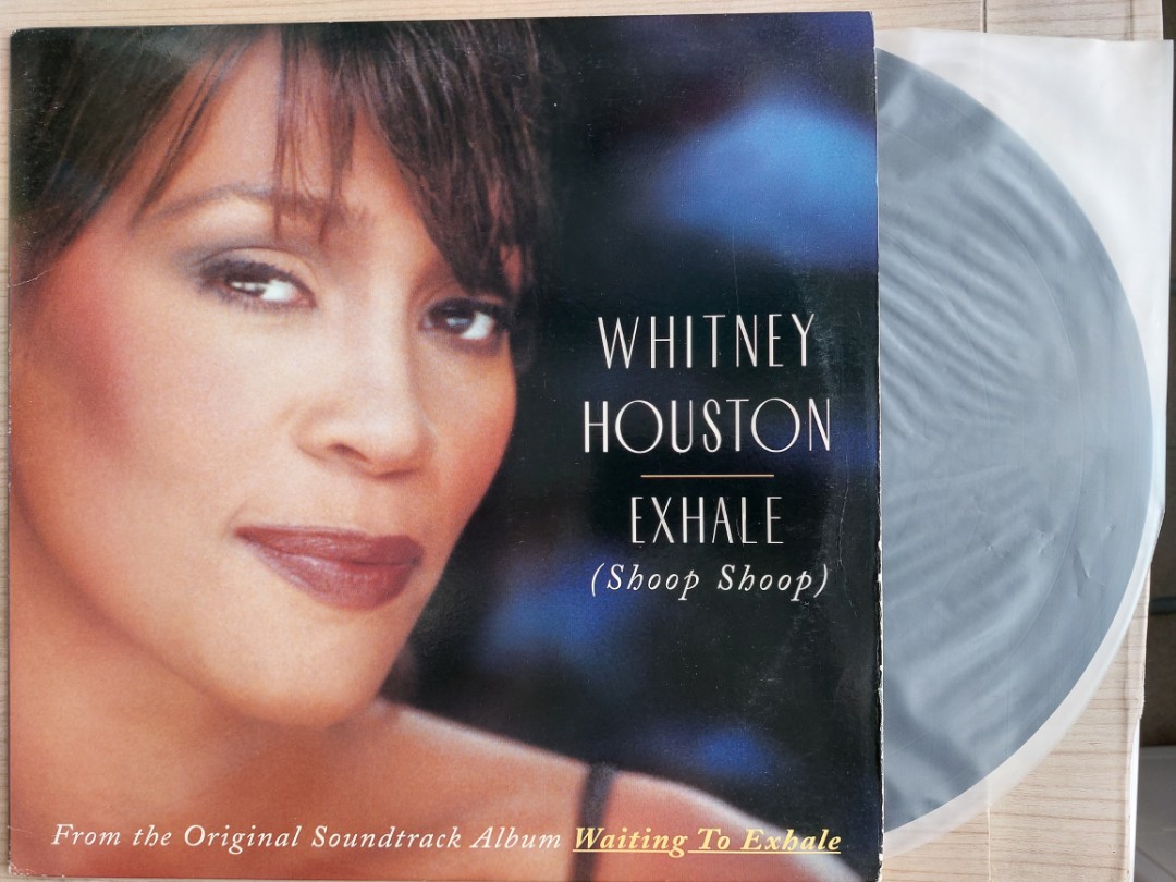 Whitney Houston Exhale Lp 1995年美國版黑膠唱片 vinyl完美無花 已洗碟 超靚聲五首歌, 興趣及遊戲, 音樂 ...