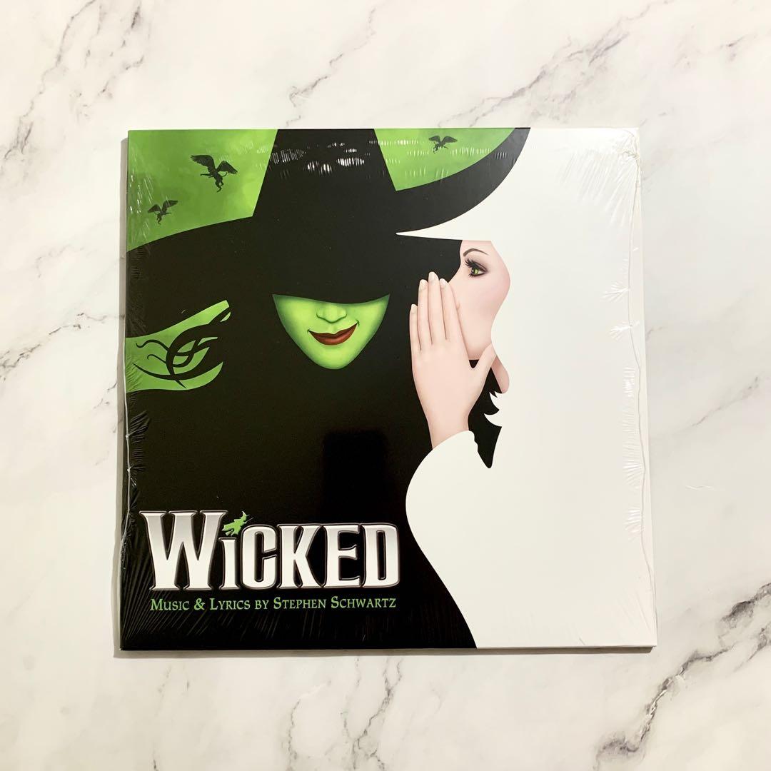 Wicked - Original Broadway Cast Recording (2 LP) Black Vinyl, Hobbies ...