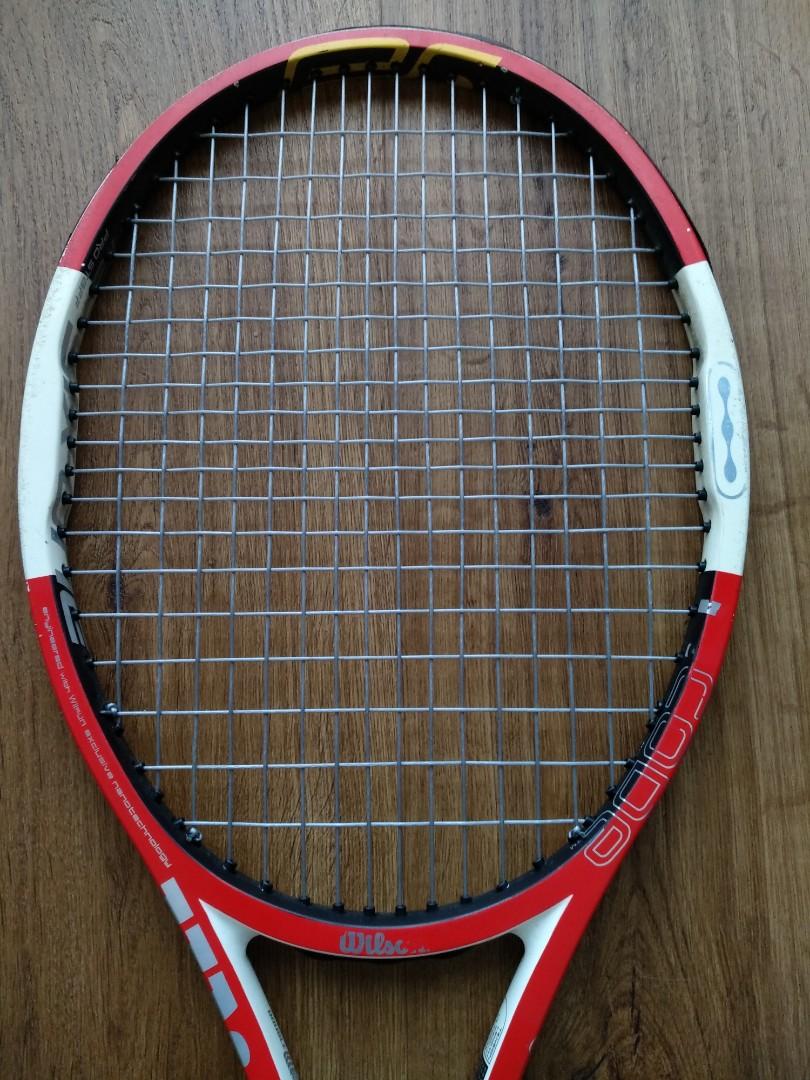 Wilson Ncode Six-One Tour Tennis Racket, Sports Equipment, Sports ...