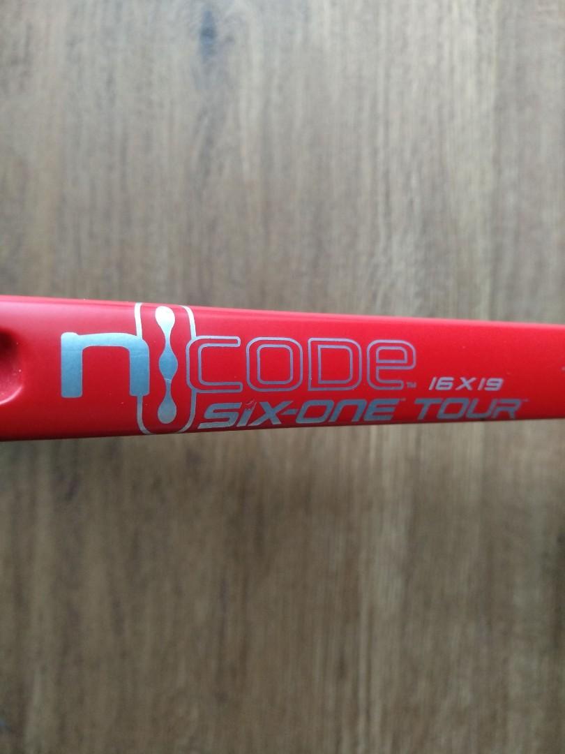 Wilson Ncode Six-One Tour Tennis Racket, Sports Equipment, Sports ...