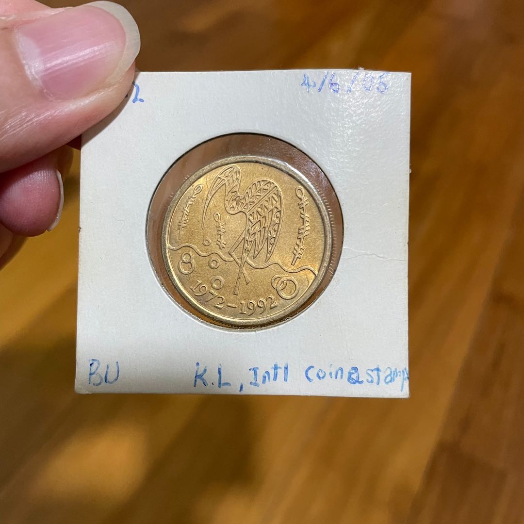 WWF Nordic gold coin, Hobbies & Toys, Memorabilia & Collectibles ...